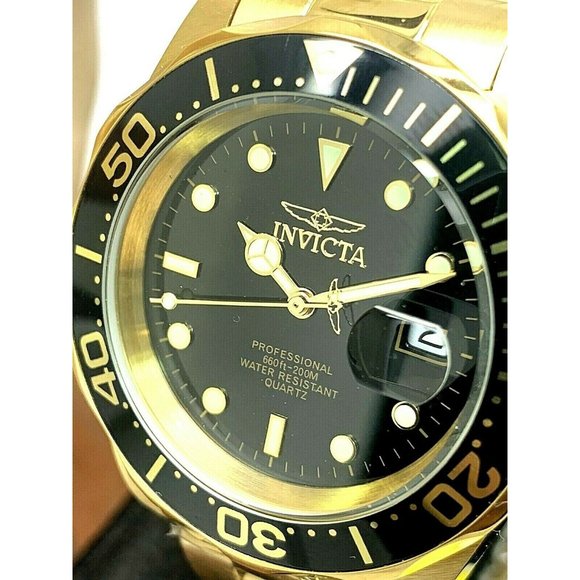 Invicta | Accessories | Invicta Mens Watch 931 Pro Diver Quartz Black ...